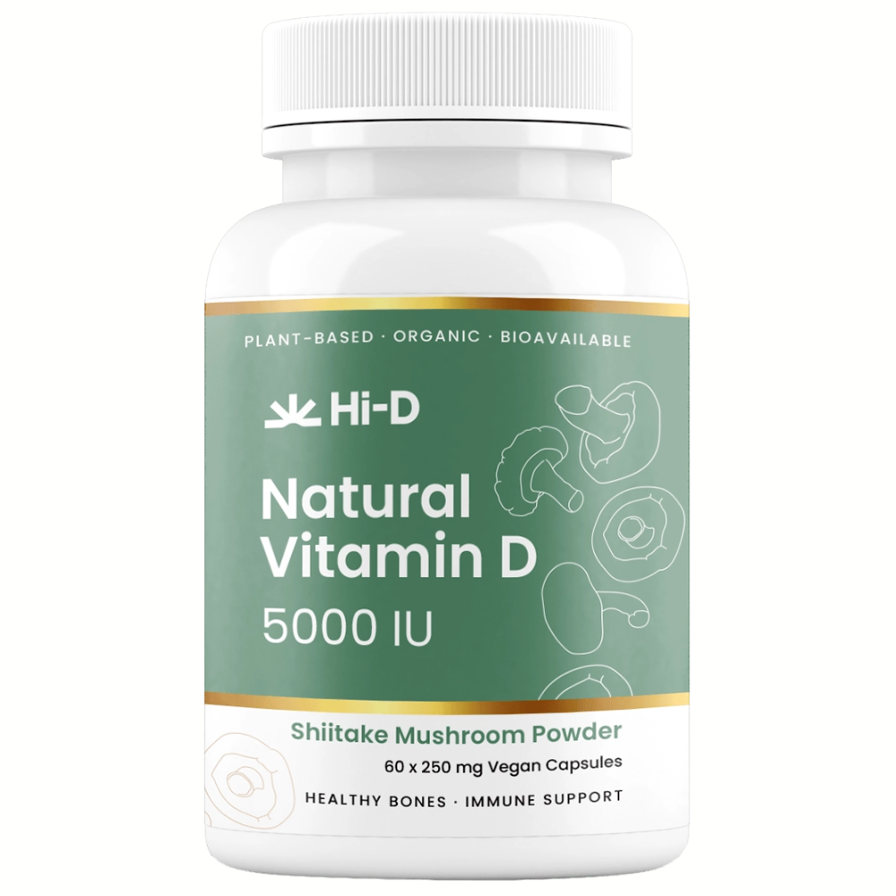 Hi-D Natural Vitamin D 5000 IU 60 cap – Betahealth