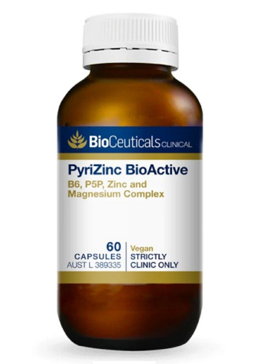 BioCeuticals PyriZinc BioActive 60 Cap – Betahealth
