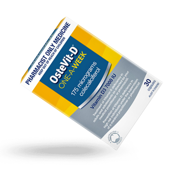 OsteVit-D One-A-Week 30 Capsules – Betahealth