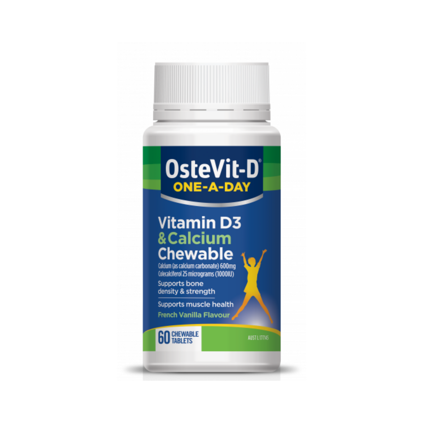OsteVit-D One-A-Day Vitamin D3 & Calcium – Betahealth