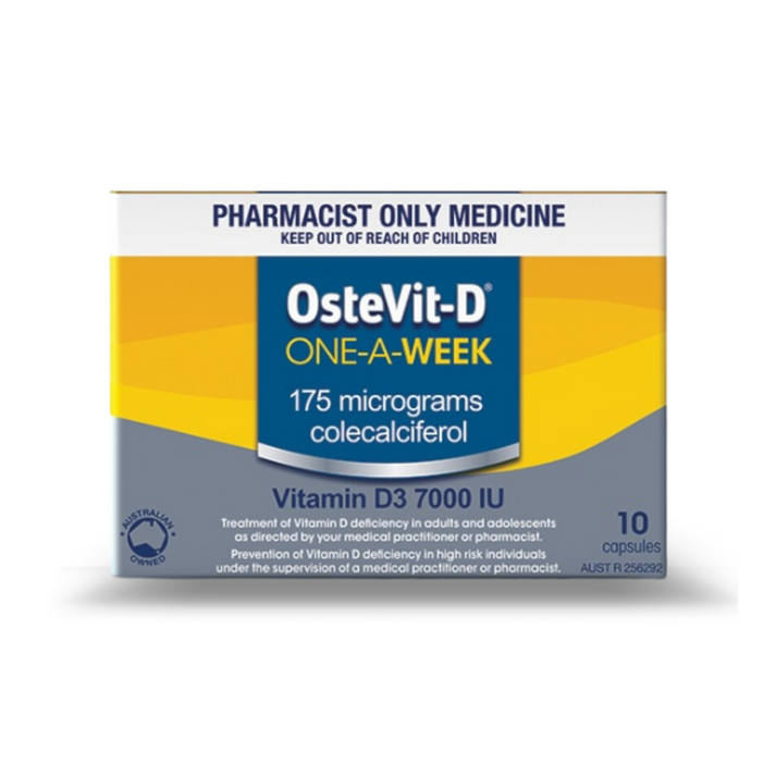 OsteVit-D One-A-Week 10 Capsules – Betahealth